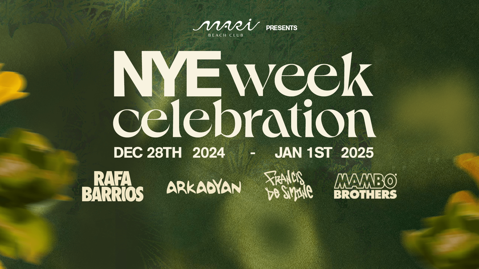 Unmissable New Year's Event in Bali: Celebrate at Mari Beach Club