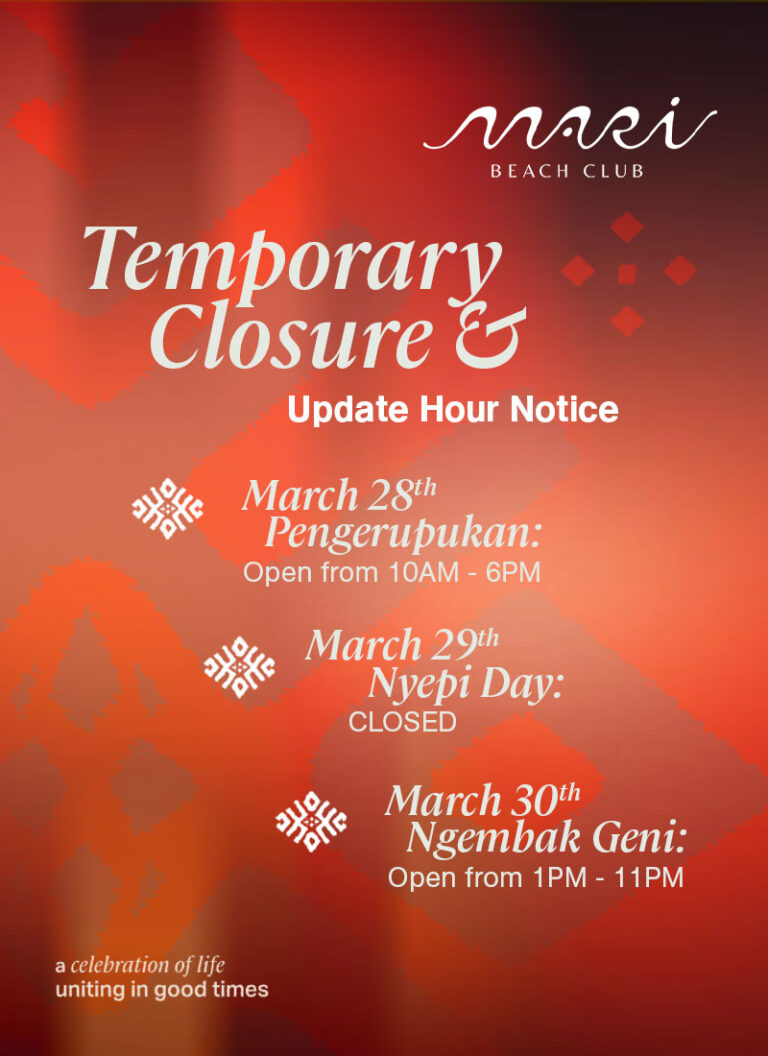 Mari Beach Club | Bali's Beachfront Oasis